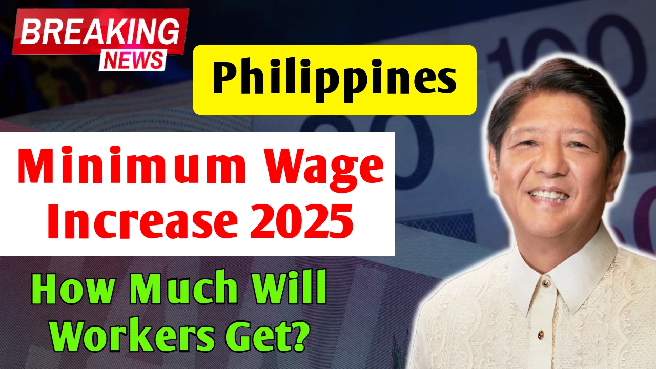 Philippines Minimum Wage Increase 2025 - Check Eligibility & Region Wise Rate List