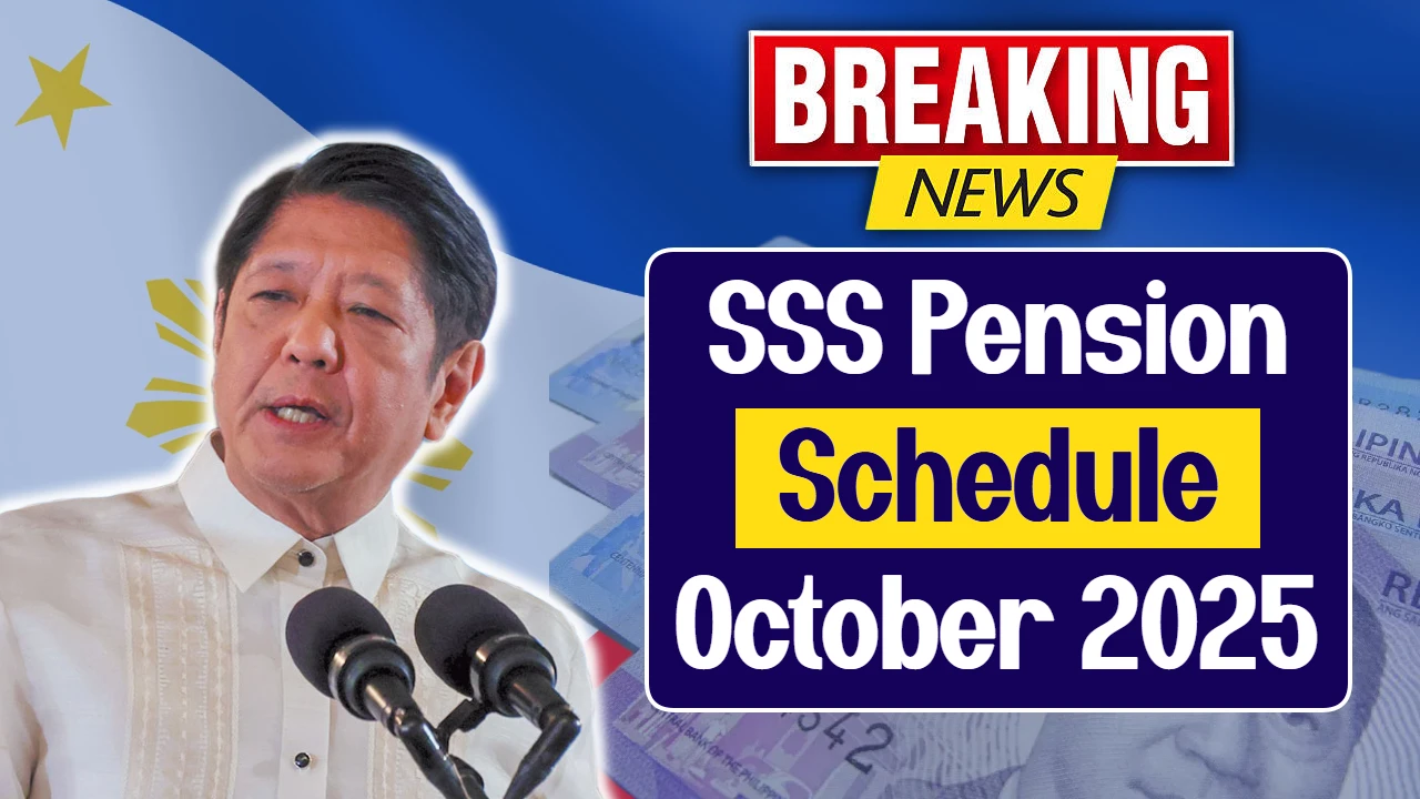 SSS Pension Schedule October 2025: Check Amount, Eligibility & Payment ...